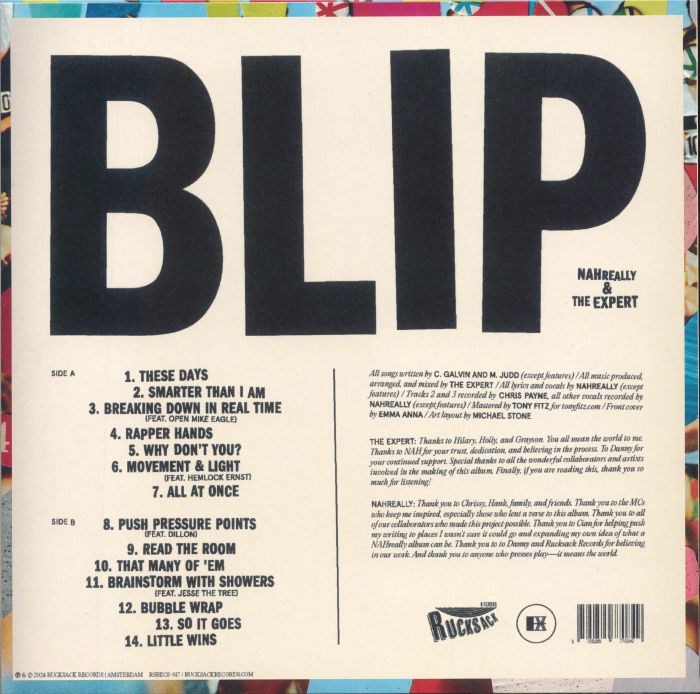 NAHREALLY/THE EXPERT - Blip Vinyl at Juno Records.