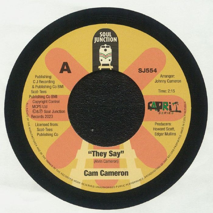 CAM CAMERON - They Say Vinyl at Juno Records.