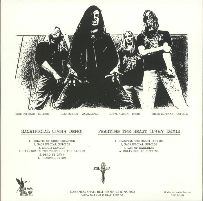 AMON - Sacrificial/Feasting The Beast Vinyl at Juno Records.