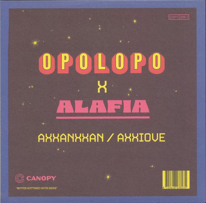 OPOLOPO/ALAFIA - Axxanxxan Vinyl at Juno Records.