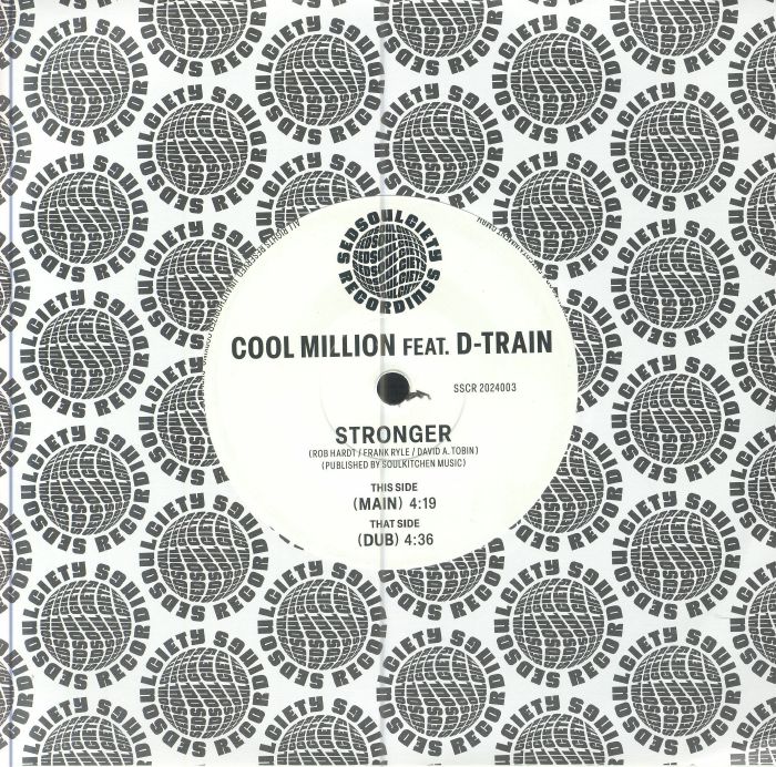 COOL MILLION feat D TRAIN - Stronger レコード at Juno Records.