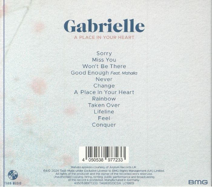 GABRIELLE - A Place In Your Heart CD at Juno Records.