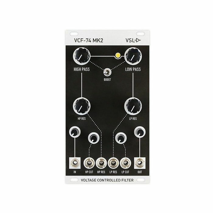 Vintage Synth Lab VCF74 MK2 Analog Voltage Controlled Filter Module (B-STOCK) at Juno Records.