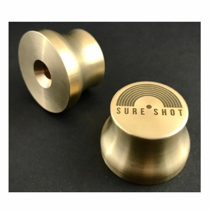 Sure Shot Model 05 45 RPM 7 Vinyl Record Adapter (brass, single) at ...