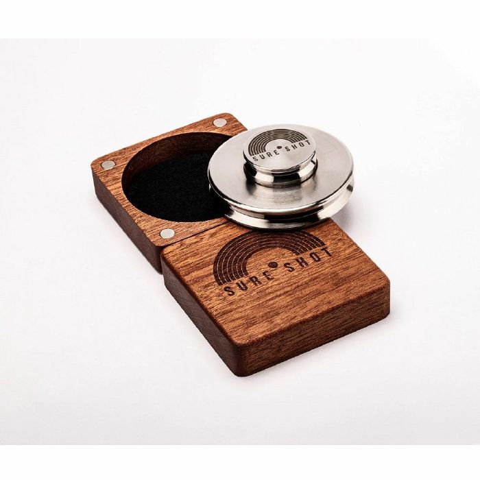 Sure Shot Vinyl 7 /12 Vinyl Record Stabiliser & Clamp with Case at Juno ...
