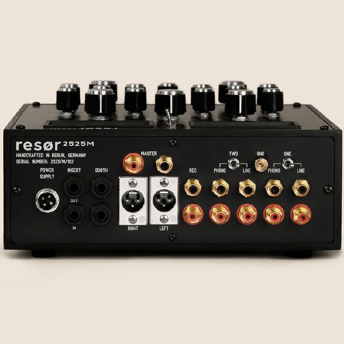Resor 2525 M 2-Channel Rotary DJ Mixer (black) at Juno Records.