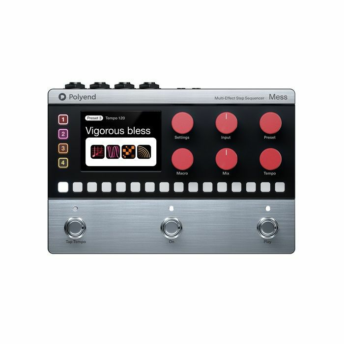 Polyend Mess Multi-Effects Step Sequencer Pedal at Juno Records.