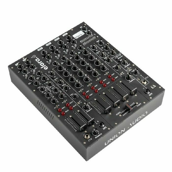 Union Audio elara.6 Linear 4+2 Channel DJ Mixer at Juno Records.