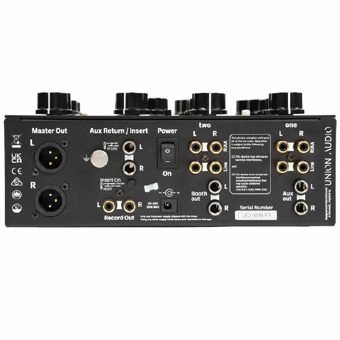 Union Audio orbit.2 LE FX 2-Channel Rotary DJ Mixer with Built-In ...