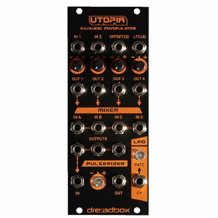 Dreadbox Utopia CV/Audio Manipulator Module at Juno Records.
