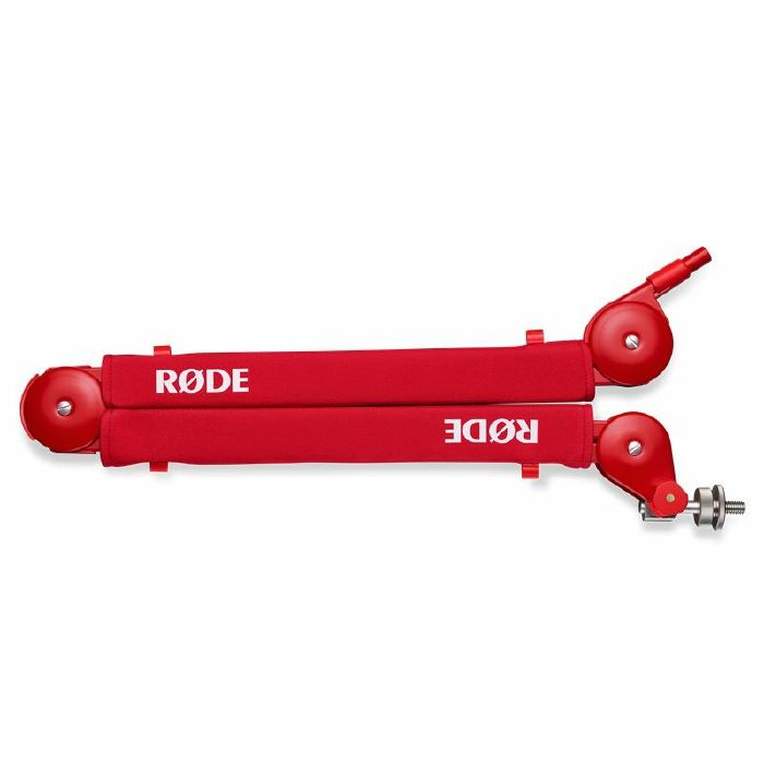 Rode PSA1+ Professional Studio Microphone Boom Arm (red) at Juno Records.