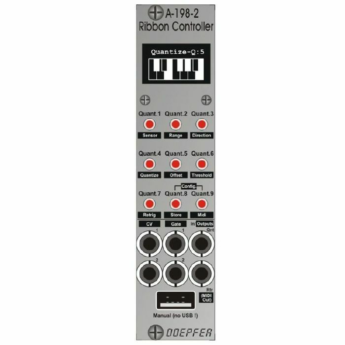 Doepfer A-198-2 Trautonium/Ribbon Controller II Module with Manual (set ...