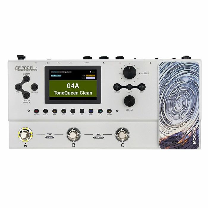 Mooer GE200 Plus Multi-Effects Processor at Juno Records.