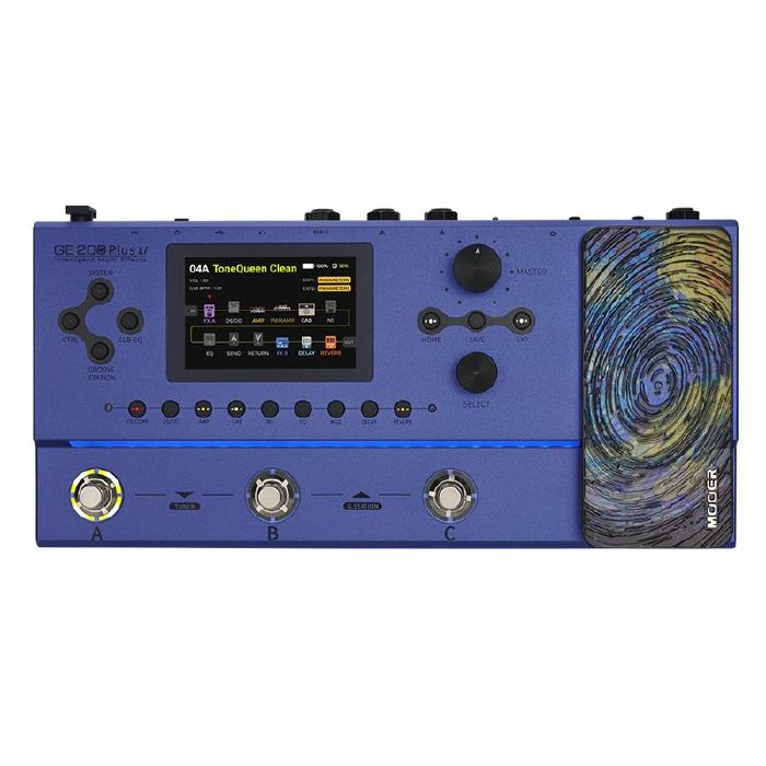 Mooer GE200 Plus Li Multi-Effects Processor with Battery at Juno Records.