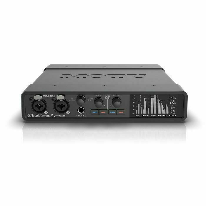 MOTU UltraLite MK5 18x22 USB Audio Interface (B-STOCK) at Juno Records.