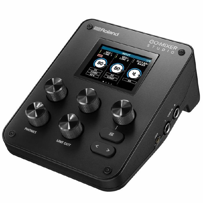 Roland Go:Mixer Studio Portable 12x6 USB-C Studio Mixer & Recording ...