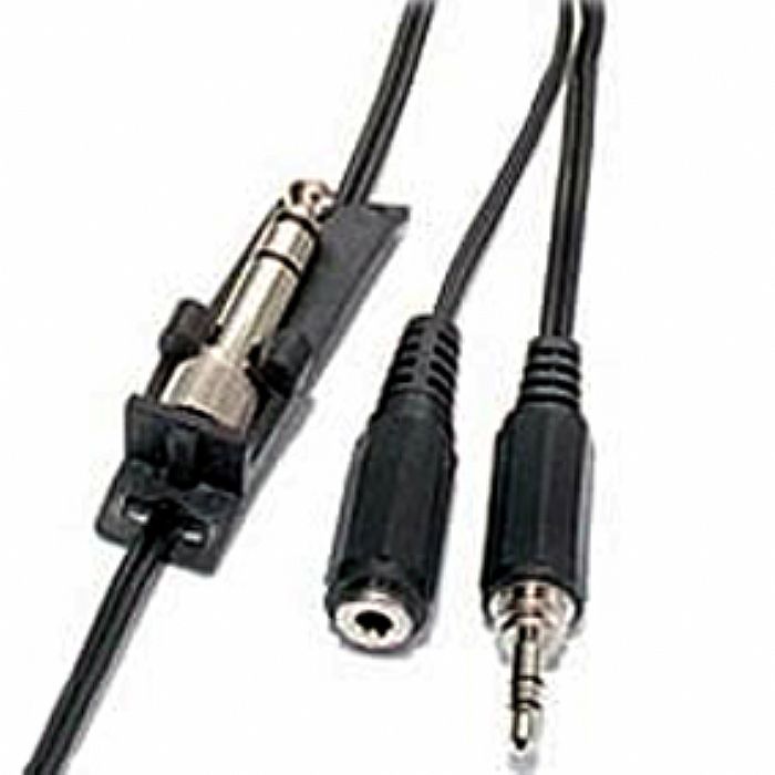 Philips 3.5mm (mini-jack) Stereo Audio Extension Cable (includes 1/4 ...
