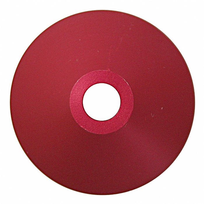 Spindle Adapter Center For Playing 45 RPM Records (red aluminium, cone ...