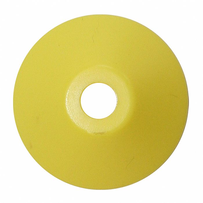 Spindle Adapter Center For Playing 45 RPM Records (yellow plastic, cone ...