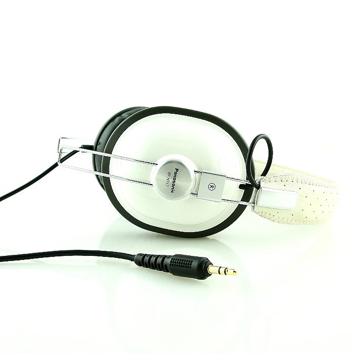 Panasonic RP HTX7 Headphones (white) at Juno Records.