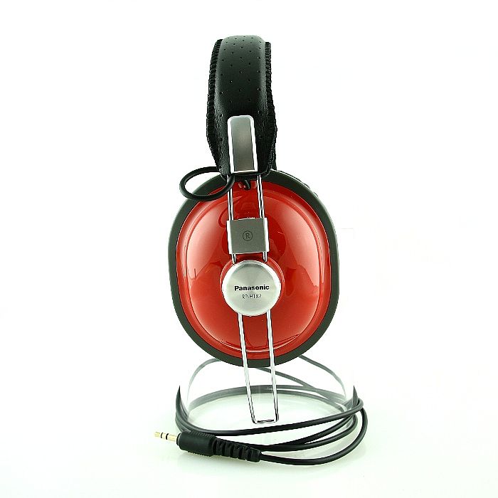 Panasonic RP HTX7 Headphones (red) at Juno Records.