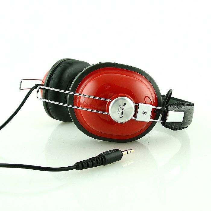 Panasonic RP HTX7 Headphones (red) at Juno Records.