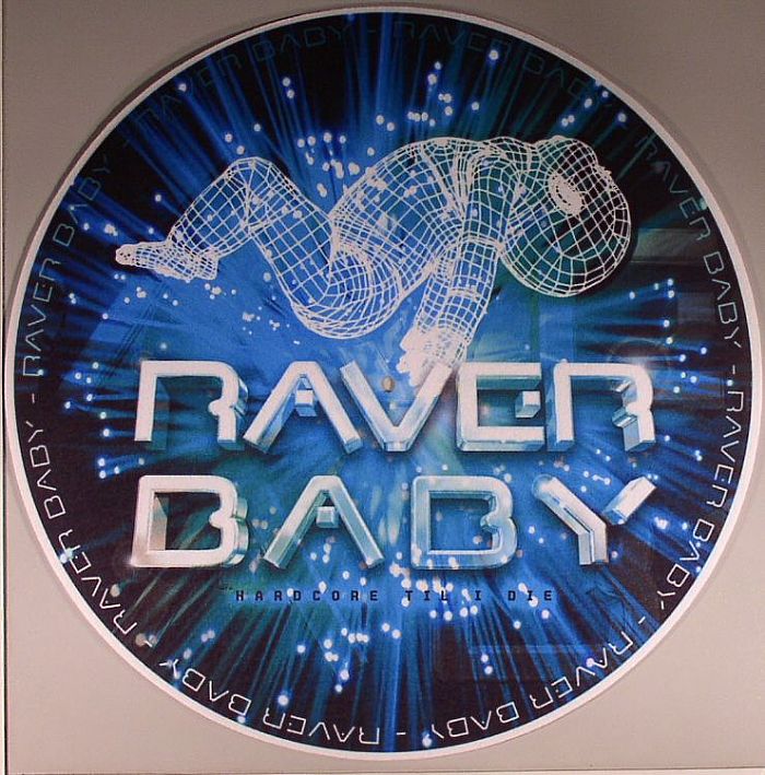 Raver Baby Slipmats (blue design) at Juno Records.