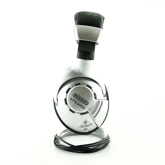Behringer HPS3000 Studio Headphones (silver/black) at Juno Records.