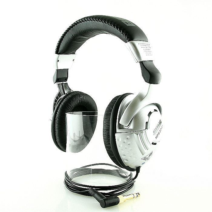 Behringer HPS3000 Studio Headphones (silver/black) at Juno Records.