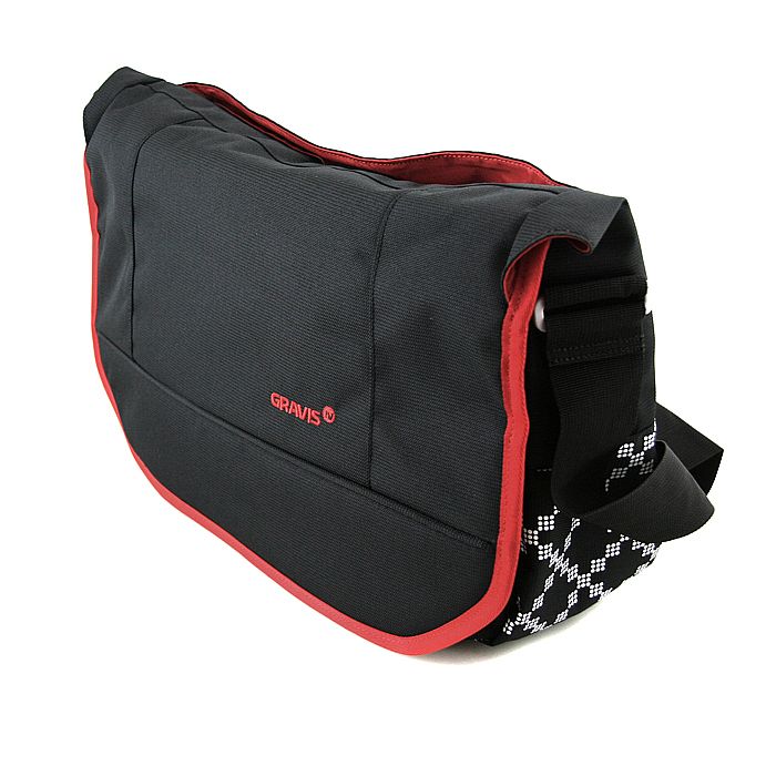 Gravis Hobo Medium Courier Bag (black ops) at Juno Records.