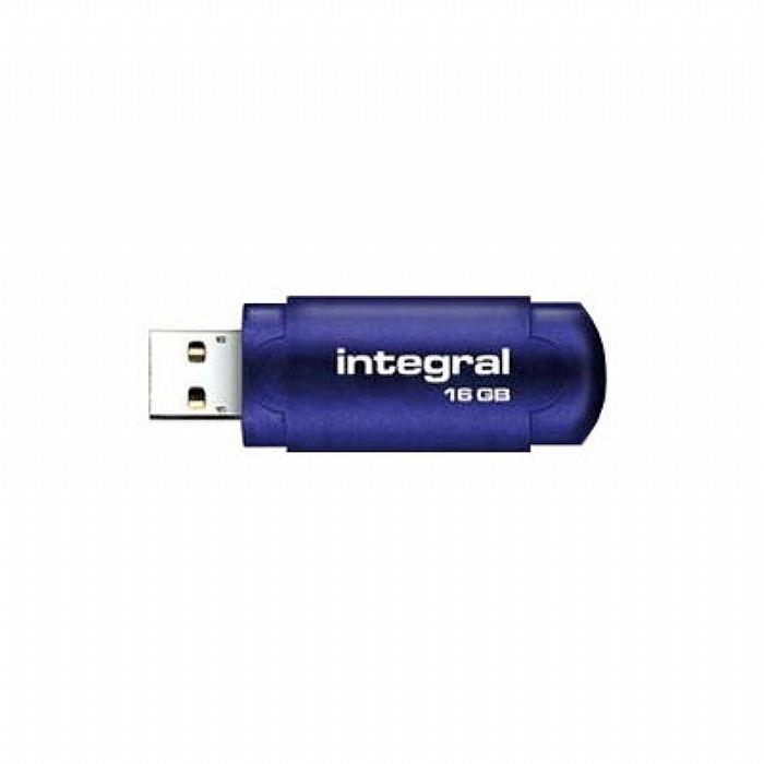 Integral 16GB Evo USB Flash Drive (blue) at Juno Records.