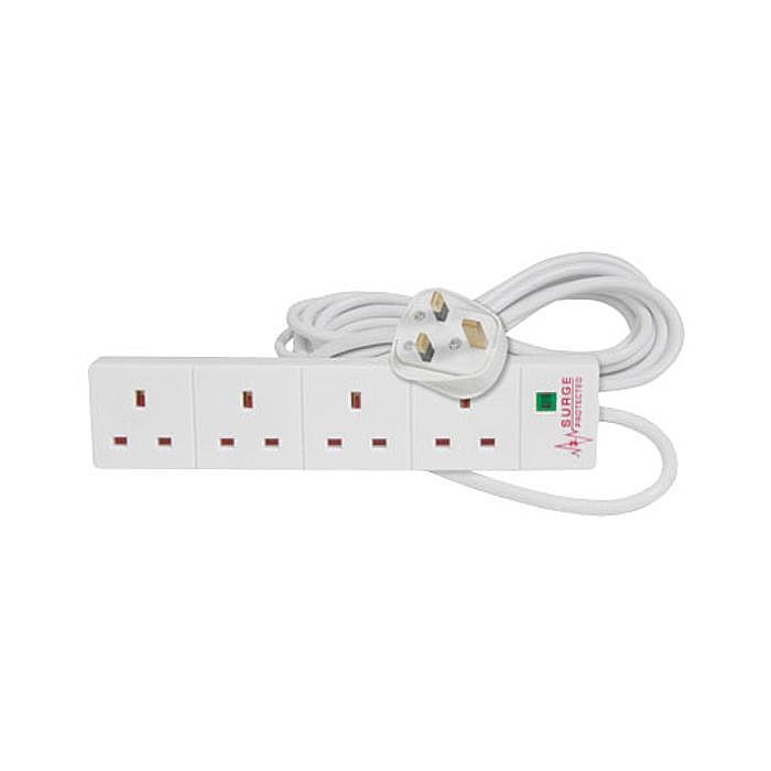 Mercury 4 Gang Surge Protection Extension Lead (5m) at Juno Records. Mercury 4 Gang Surge Protection Extension Lead (5m) at Juno Records.