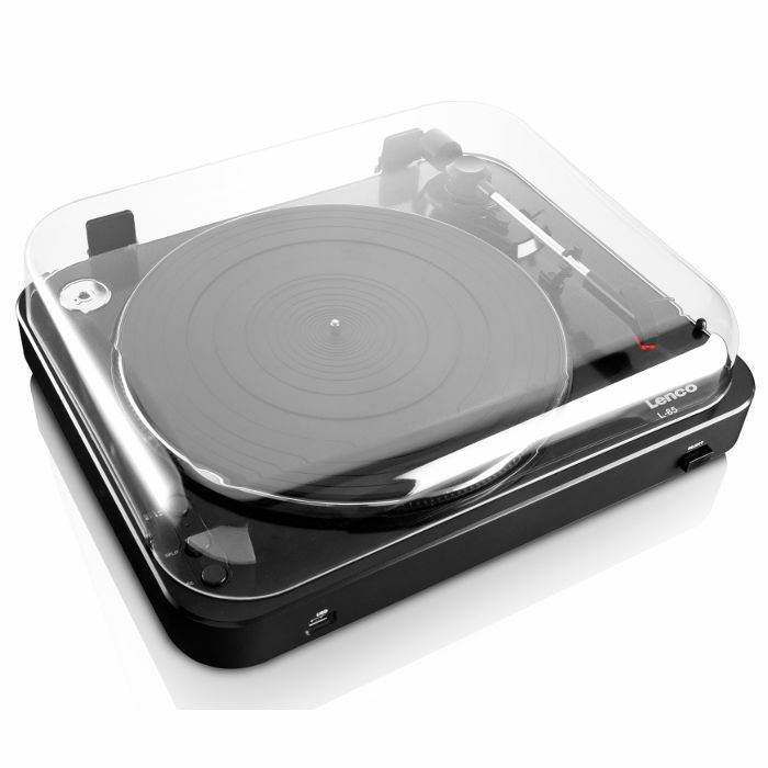 Lenco L85 Turntable With USB Direct Recording (black) at Juno Records.