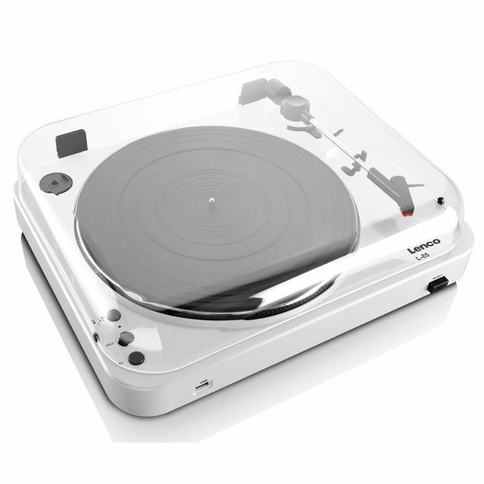 Lenco L85 Turntable With USB Direct Recording (white) at Juno Records.