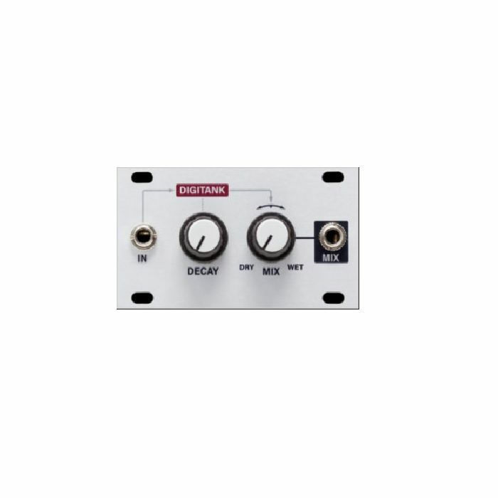 Intellijel Digiverb 1U Digital Reverb Effect Module (silver) at Juno ...