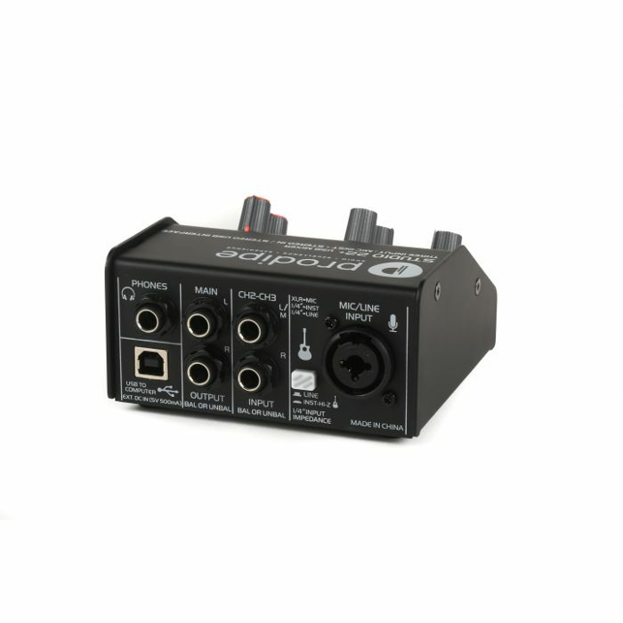 Prodipe Studio 22+ USB Audio Interface & Mixer at Juno Records.