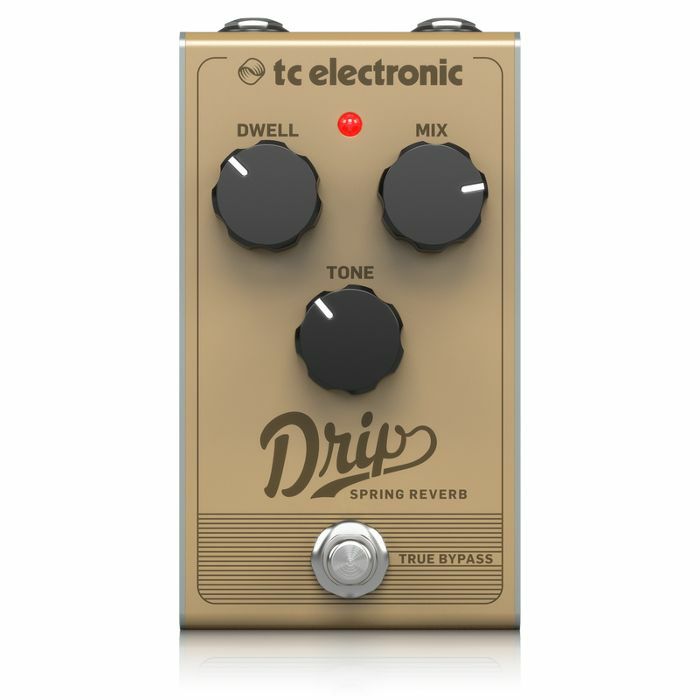 TC Electronic Drip Spring Reverb Pedal at Juno Records.