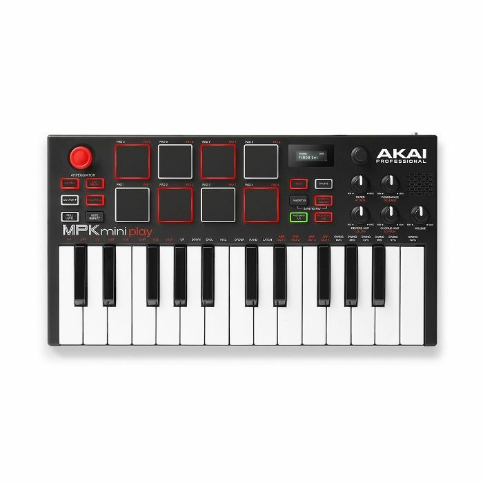 Akai Professional MPK Mini Play MIDI Controller Keyboard at Juno Records.