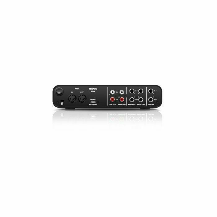 MOTU M4 USB-C 4x4 Audio Interface at Juno Records.
