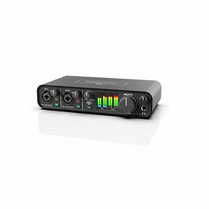 MOTU M4 USB-C 4x4 Audio Interface at Juno Records.