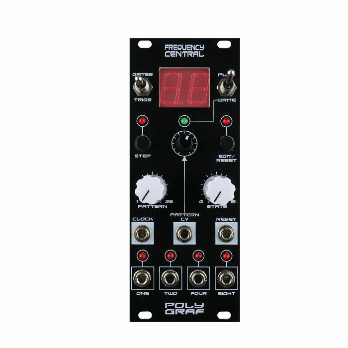 Frequency Central Polygraf Binary Step Sequencer Module at Juno Records.