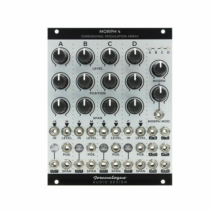 Joranalogue Morph 4 Dimensional Modulation Array Module at Juno Records.