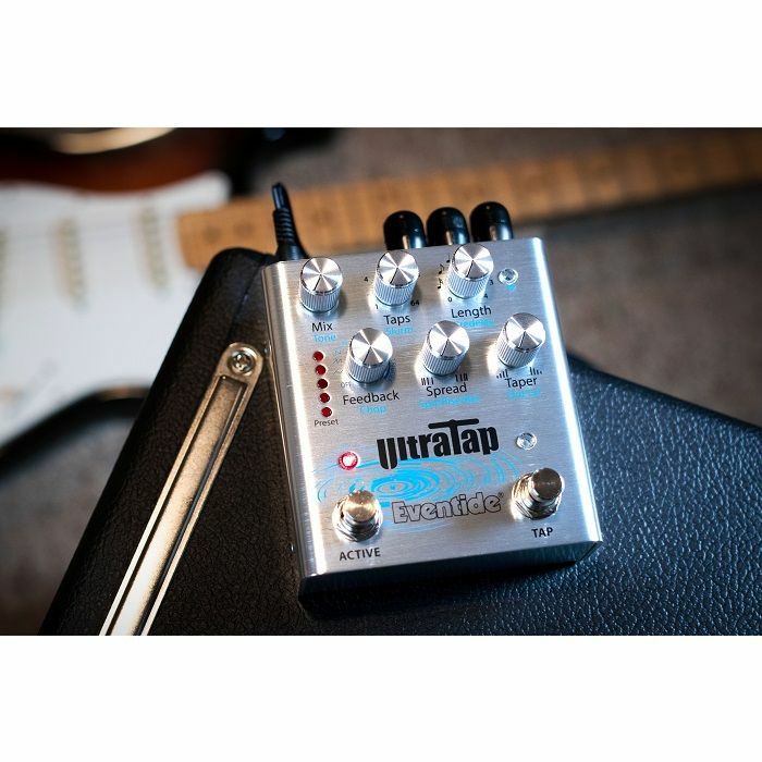 Eventide UltraTap Multi-Tap Delay Effects Pedal at Juno Records.