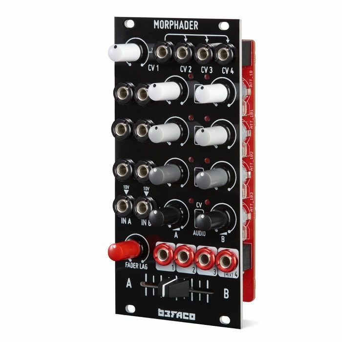 Befaco Morphader 4-Channel CV Controlled Crossfader Module at Juno Records.