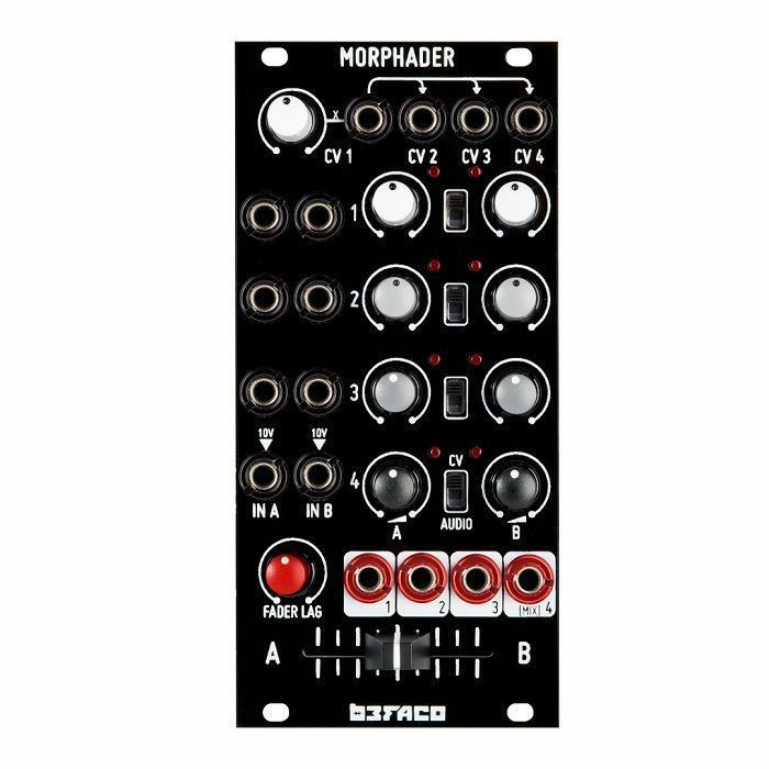 Befaco Morphader 4-Channel CV Controlled Crossfader Module at Juno Records.