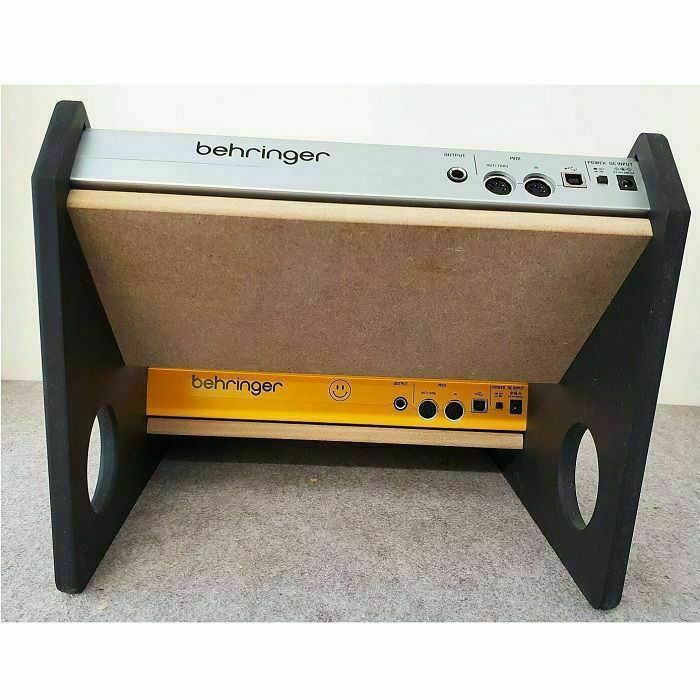 Synths & Wood Behringer TD3 & RD6 Dual Black Valchromat Stand at Juno ...