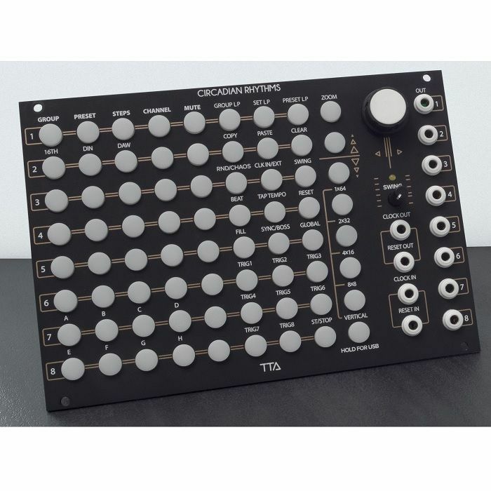 Tiptop Audio Circadian Rhythms 8-Channel 512-Step Performance Gate ...