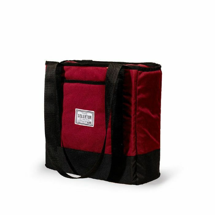 Selektor Classic Bag 12 Vinyl Record Bag 30 (burgundy, black) at Juno ...