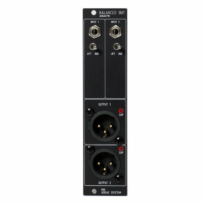 ADDAC System ADDAC710 Balanced Outputs Module at Juno Records.