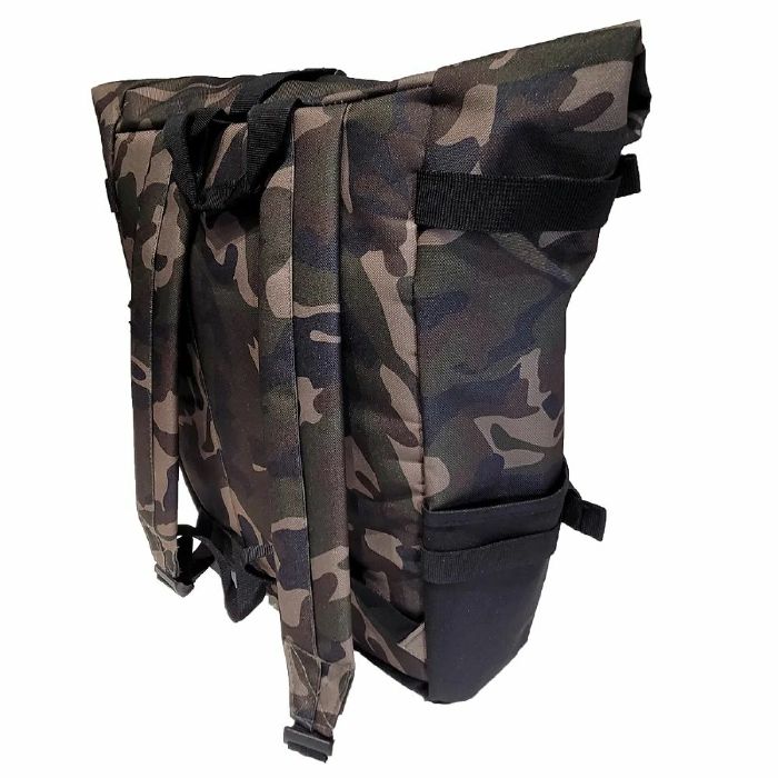 DMC Technics Block Roll Top Bag (camo) at Juno Records.